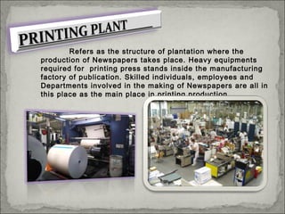 News Paper Production | PPT