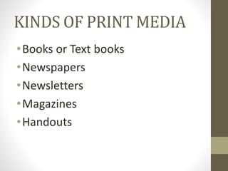 Print media | PPTX