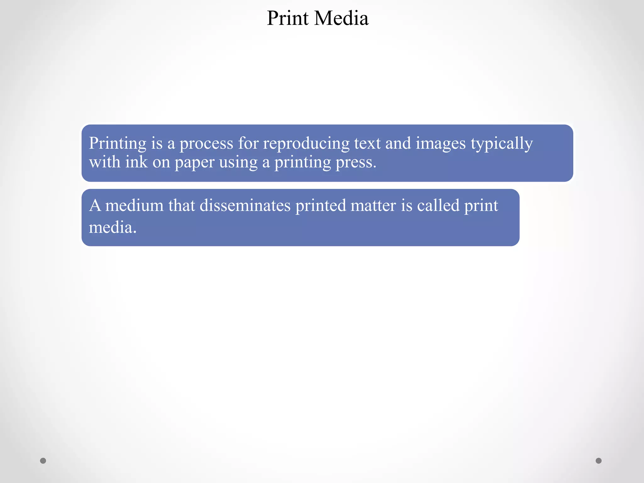 Print media | PPTX