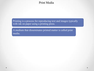 Print media | PPTX