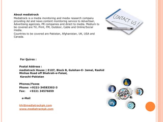 Pakistan Print media analysis jun 2016 | PPT