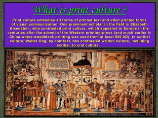 Print Media Culture & The Modern World | PPTX