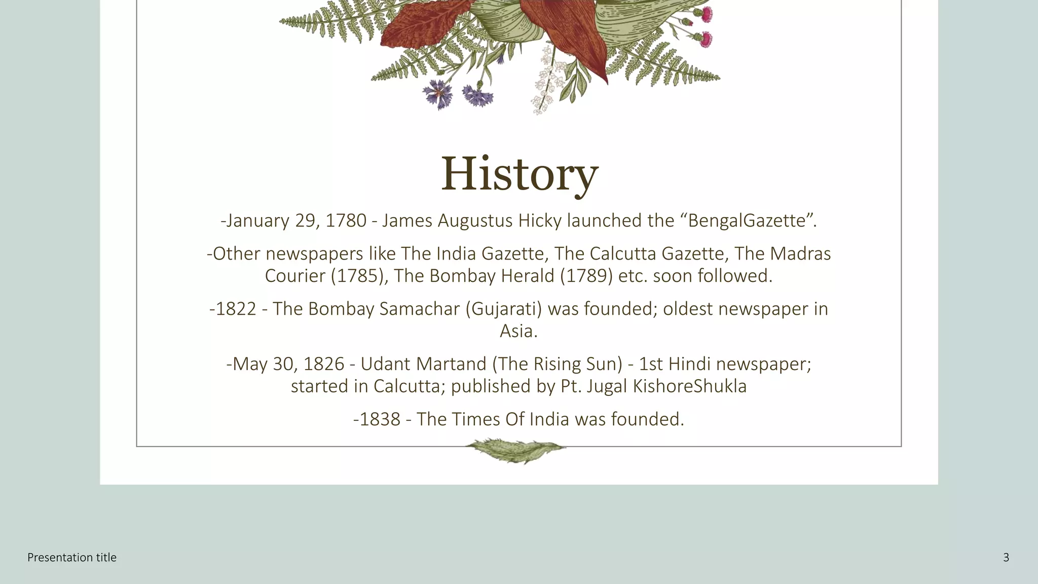 Print Media History.pptx | Publishing Industry | Industries