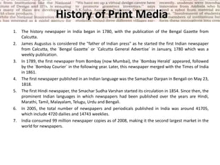 Print media ppt | PPTX