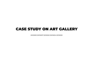 Art Gallery case study.pdf