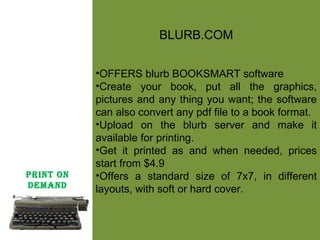 Print on demand | PPT