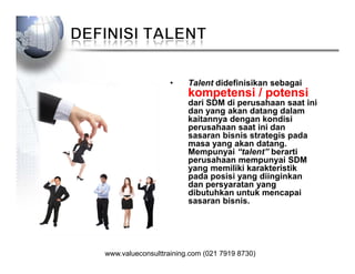 Talent Management & Career System | PDF