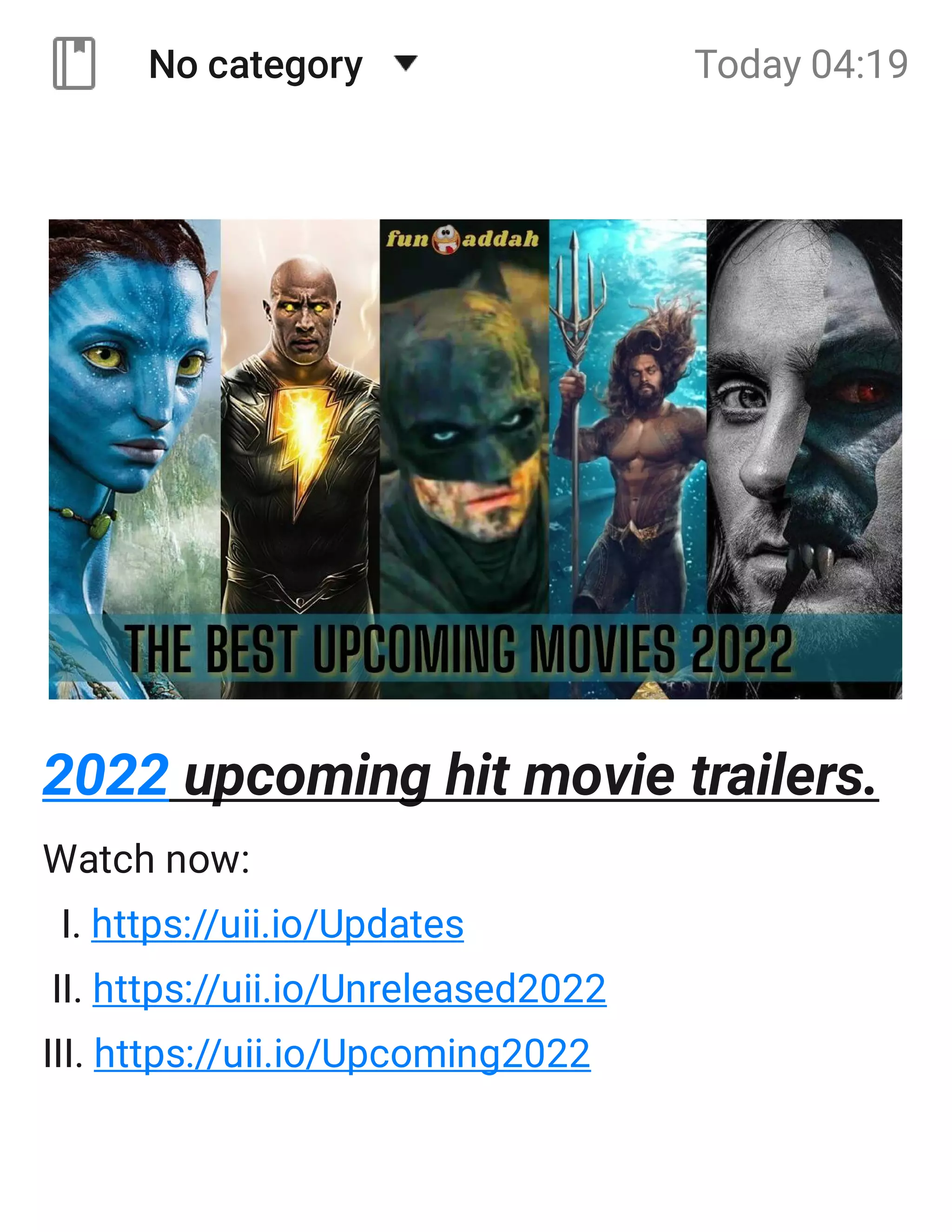 New hit movies out soon. | PDF