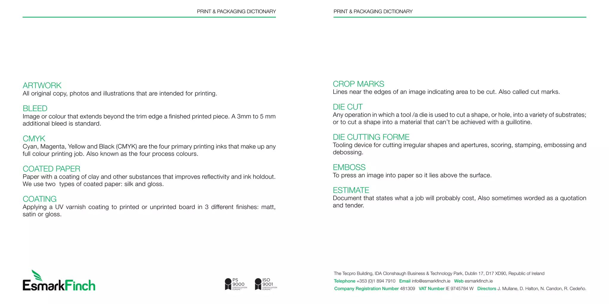 Print & Packaging Dictionary | PDF