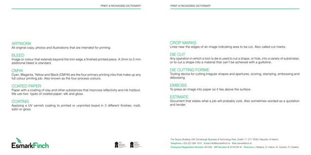 Print & Packaging Dictionary | PDF