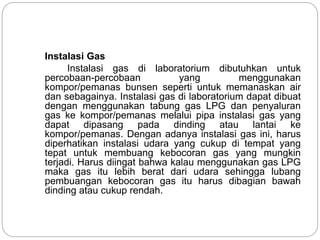 tata letak / layout LABORATORIUM | PPTX