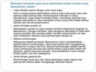 tata letak / layout LABORATORIUM | PPTX