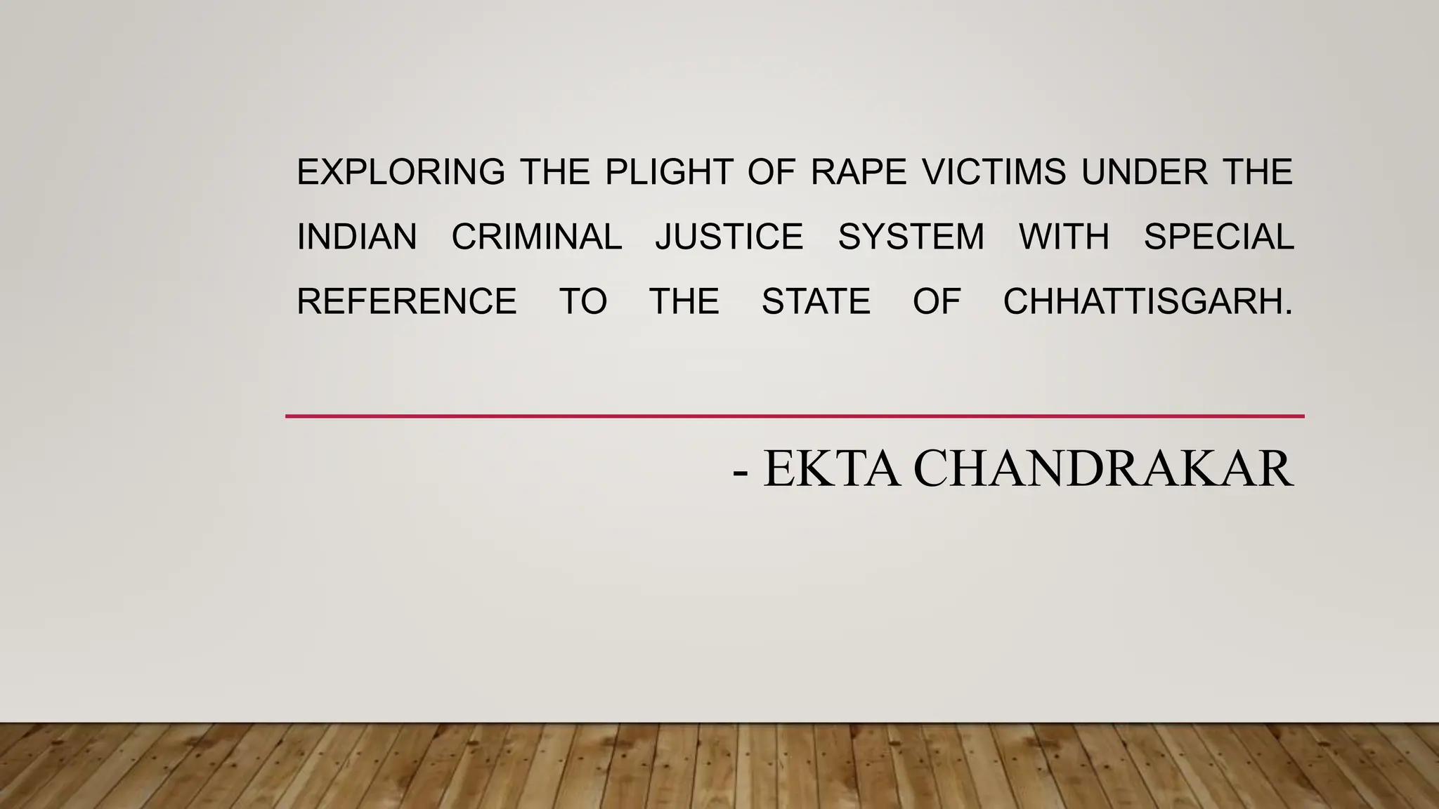 print ppt victim in justice system of india | PPTX