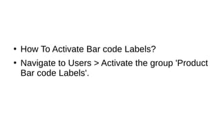 Print Product Barcode Labels | PPT