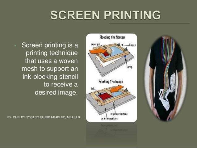 Print production process