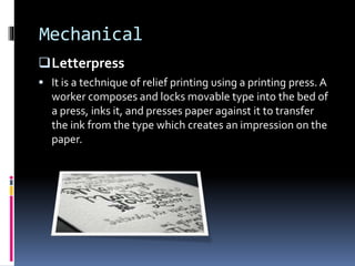 Print Production Process | PPTX