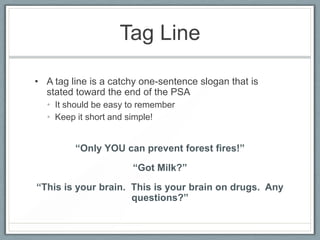 Print Public Service Announecments | PPT