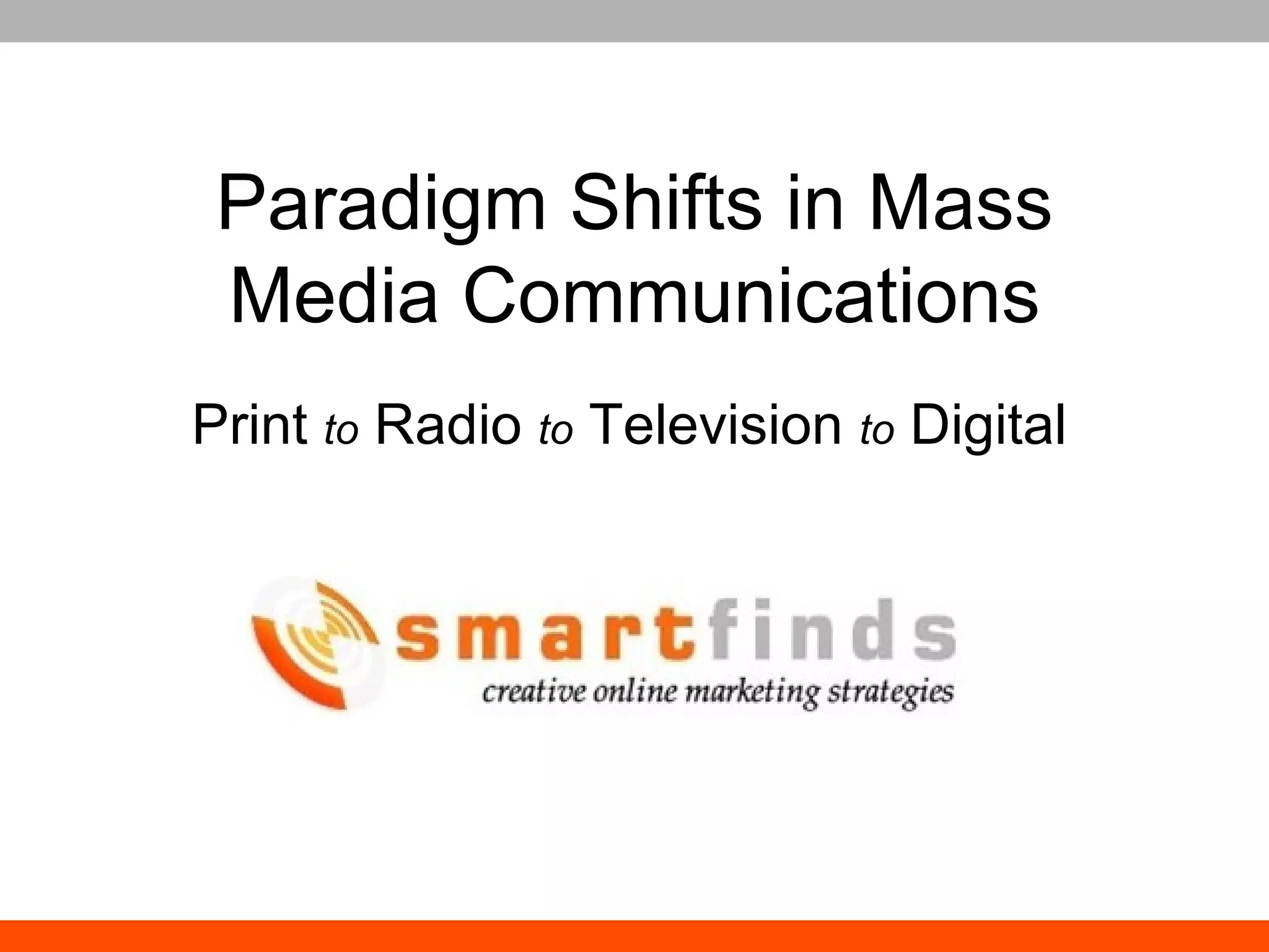 Print Radio Tv Internet Draft | PPT