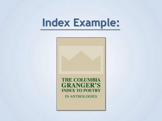 Understanding Print Reference Resources | PPSX