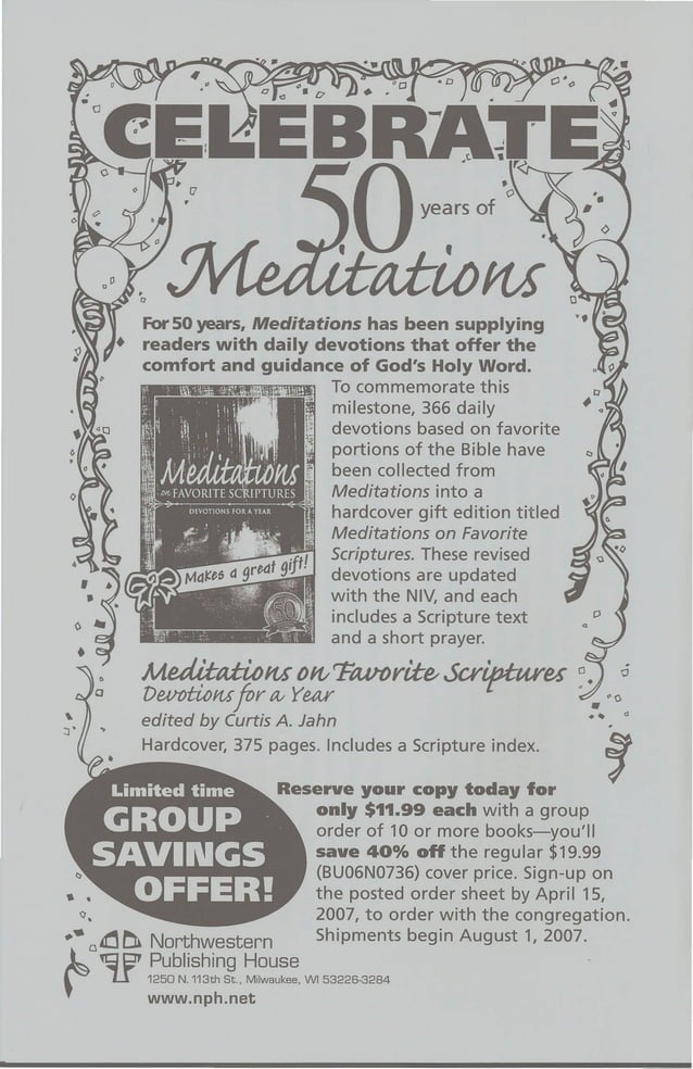 Print Scans: NPH Mediations 50th Anniversary Mailing | PDF ...