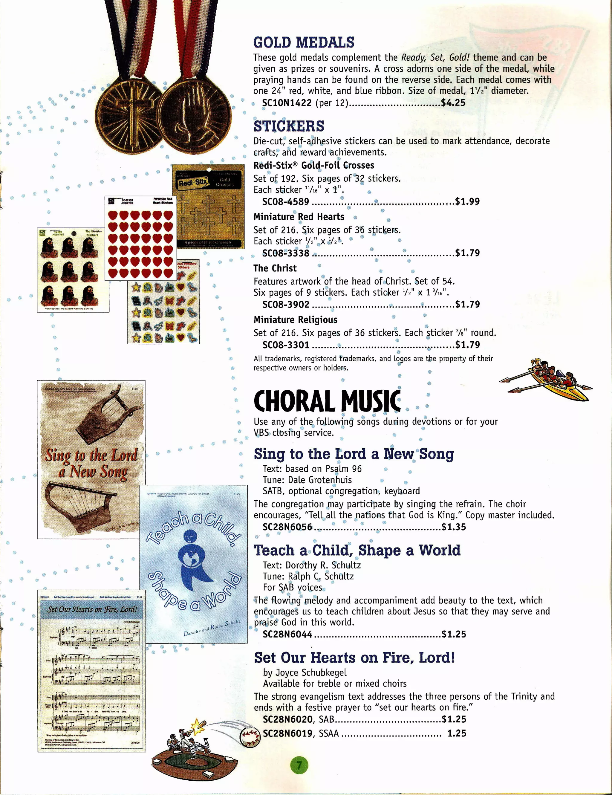 Print Scans: VBS Brochure Ready Set Gold | PDF