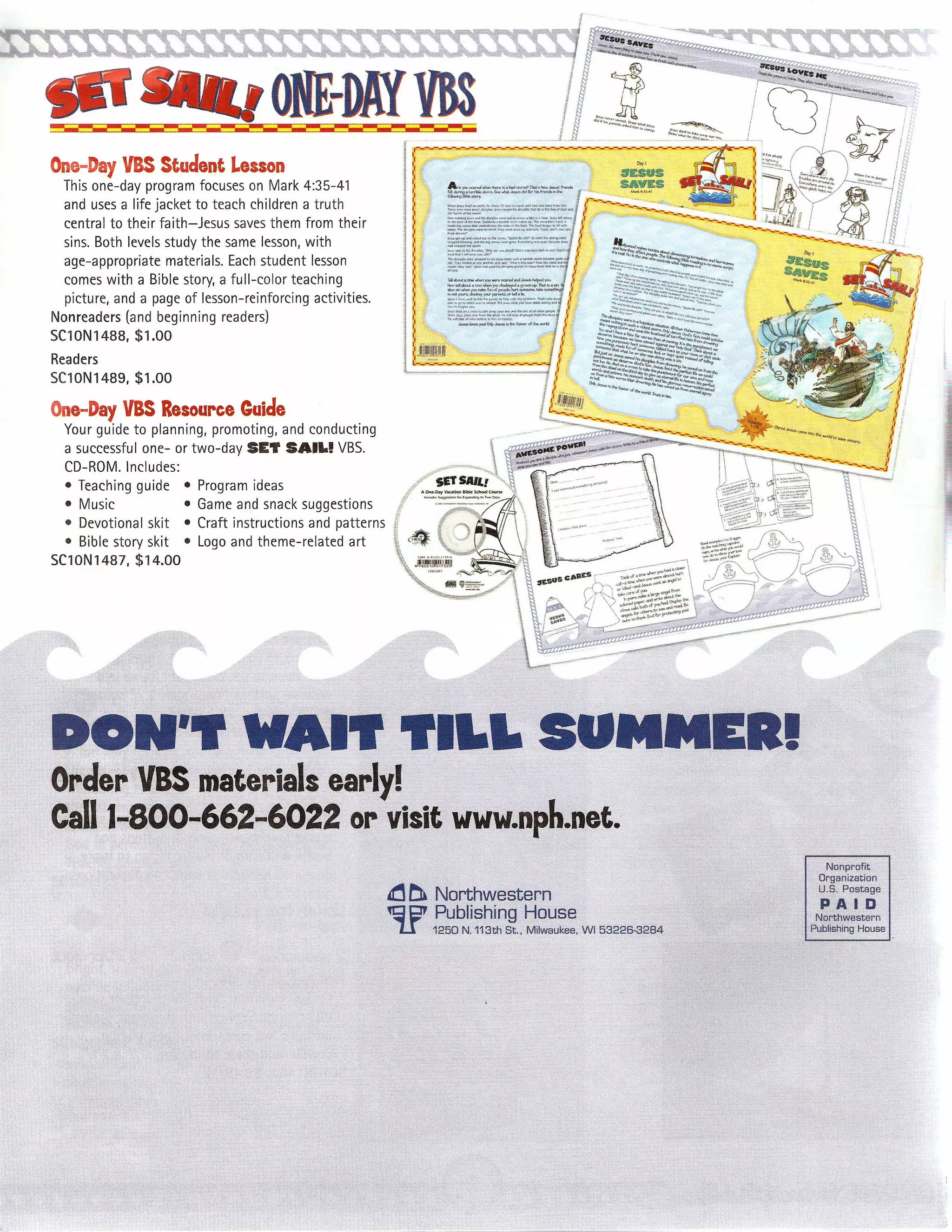 Print Scans: VBS Brochure Set Sail | PDF