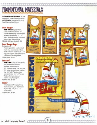 Print Scans: VBS Brochure Set Sail | PDF