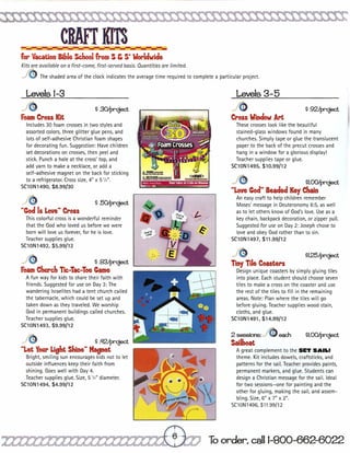 Print Scans: VBS Brochure Set Sail | PDF