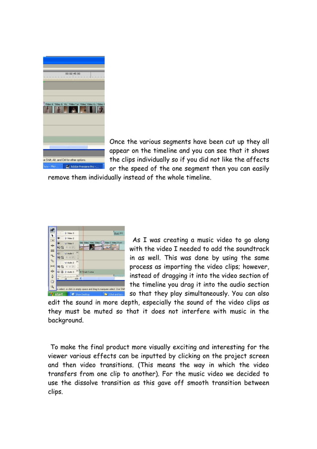 Print Screens Of Editing | PDF