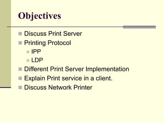 Print server | PPTX