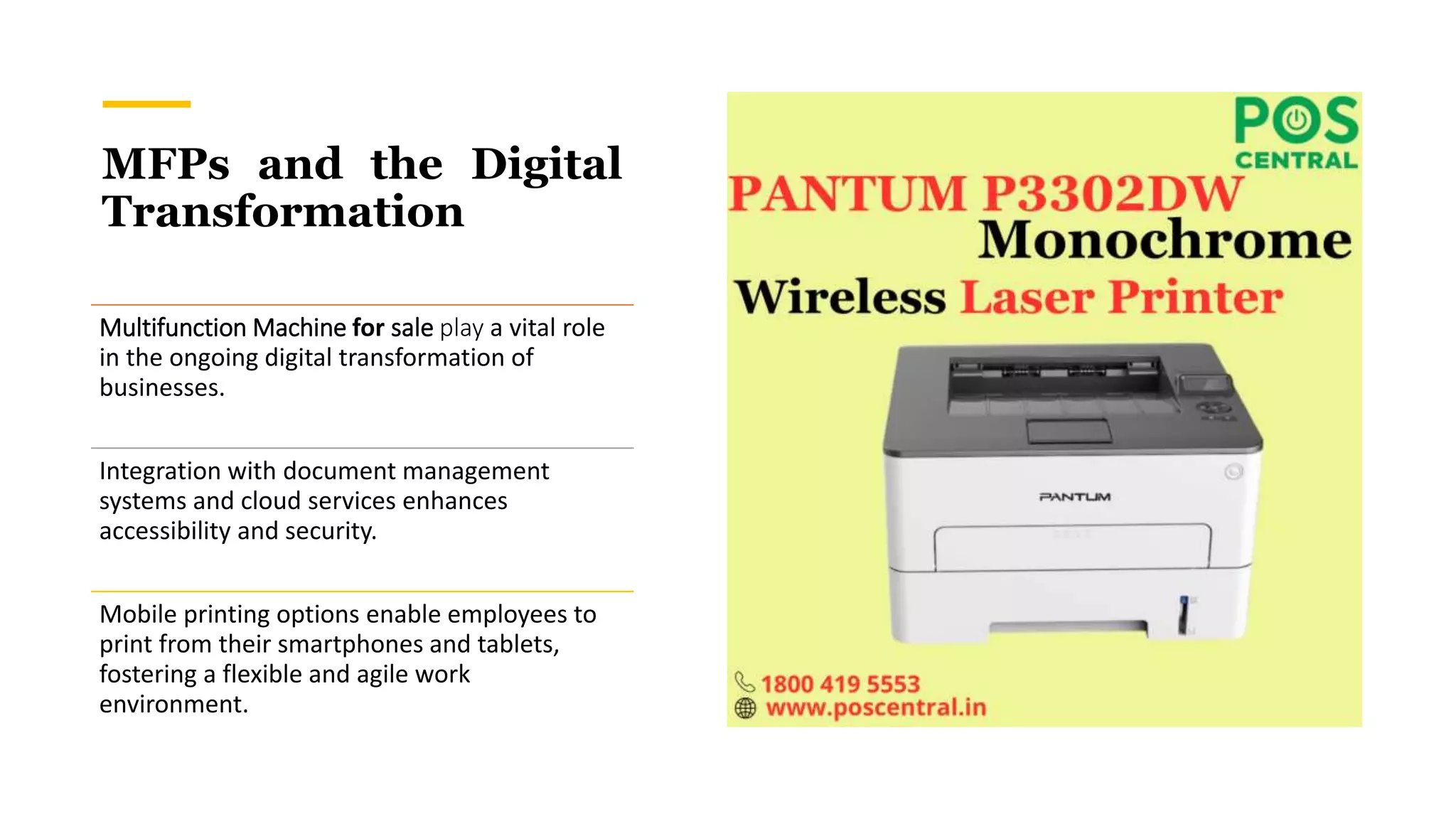 Print, Share, and Beyond: Multifunction Printers Leading the Way | PPTX