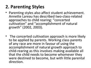 Roles of Parents on Students' Academic Achievement | PPT | Parenting ...