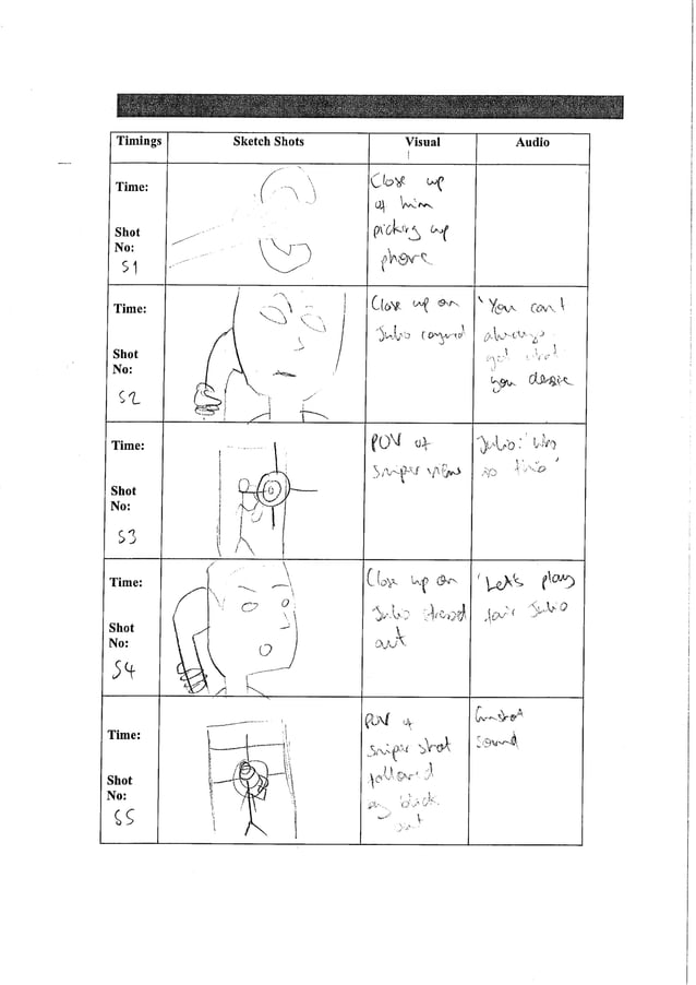 Trailer Storyboard | PDF