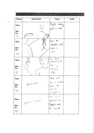 Trailer Storyboard | PDF