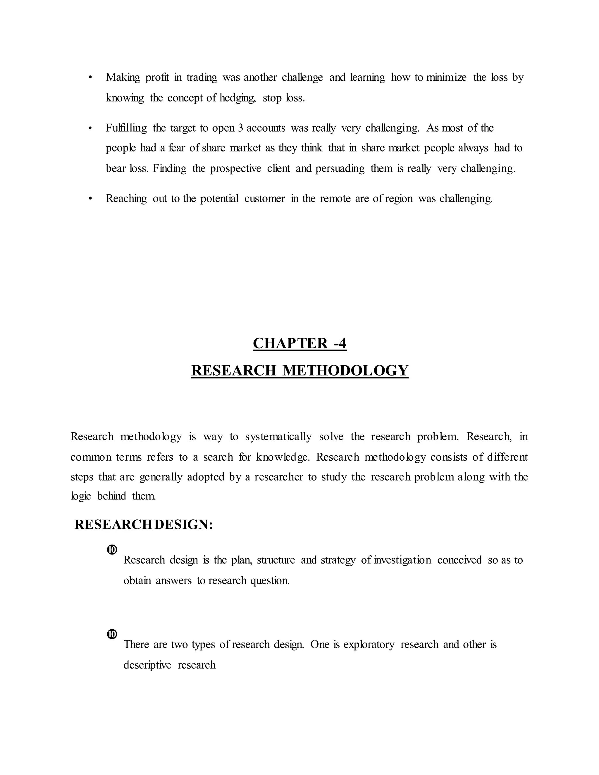 Project report for summer internship | Risk Management and investment ...
