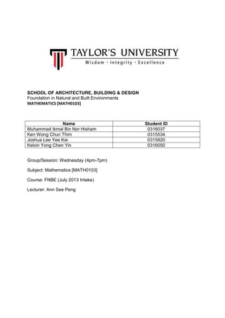 Printthismathreport | PDF