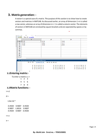 The MATLAB File by Akshit Jain .pdf on . | PDF