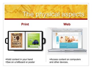 Print vs web | PPTX