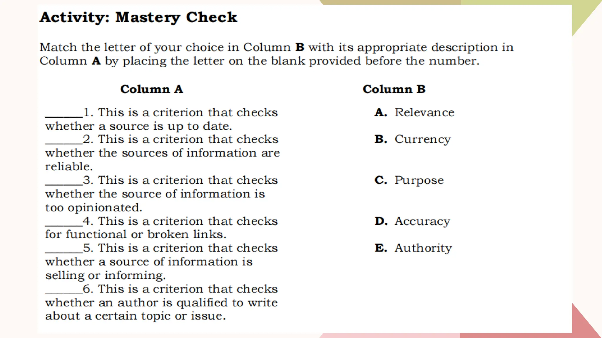 Print sources versus Web Sources, Their types and Examples | PPTX