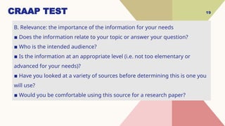 Print sources versus Web Sources, Their types and Examples | PPTX