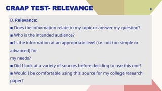 Print sources versus Web Sources, Their types and Examples | PPTX