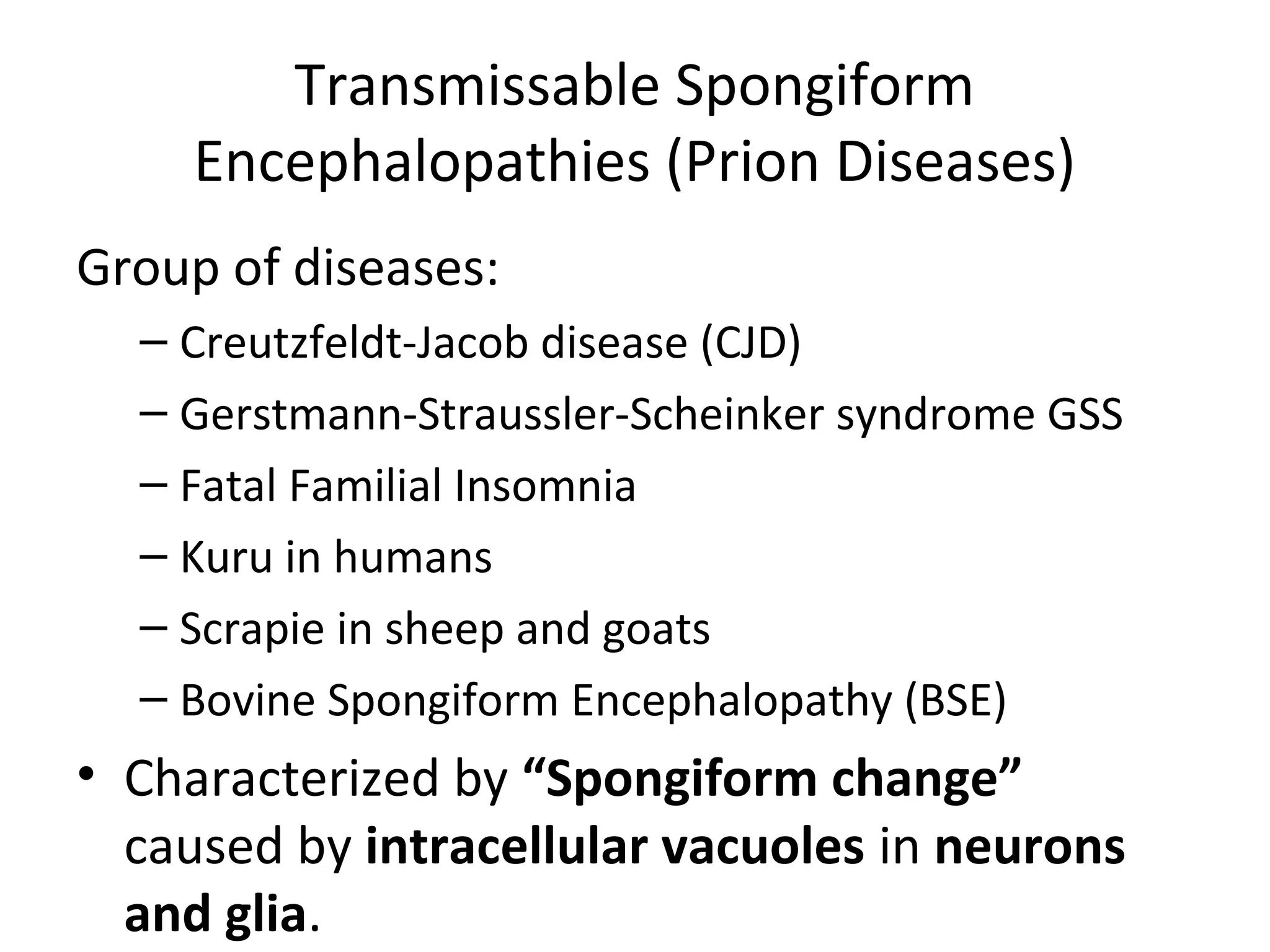Prion disease | PPT