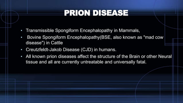 Prion disease | PPT