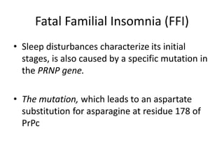 Prion diseases | PPTX
