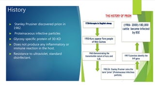 Prion diseases | PPTX