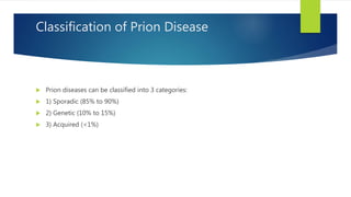 Prion diseases | PPTX