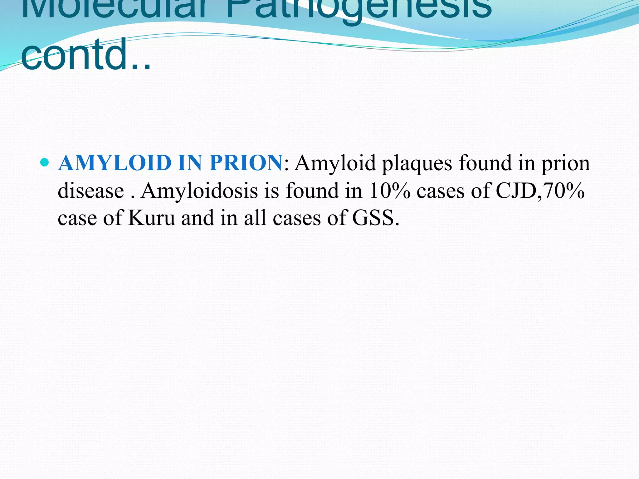 Prion diseases | PPTX