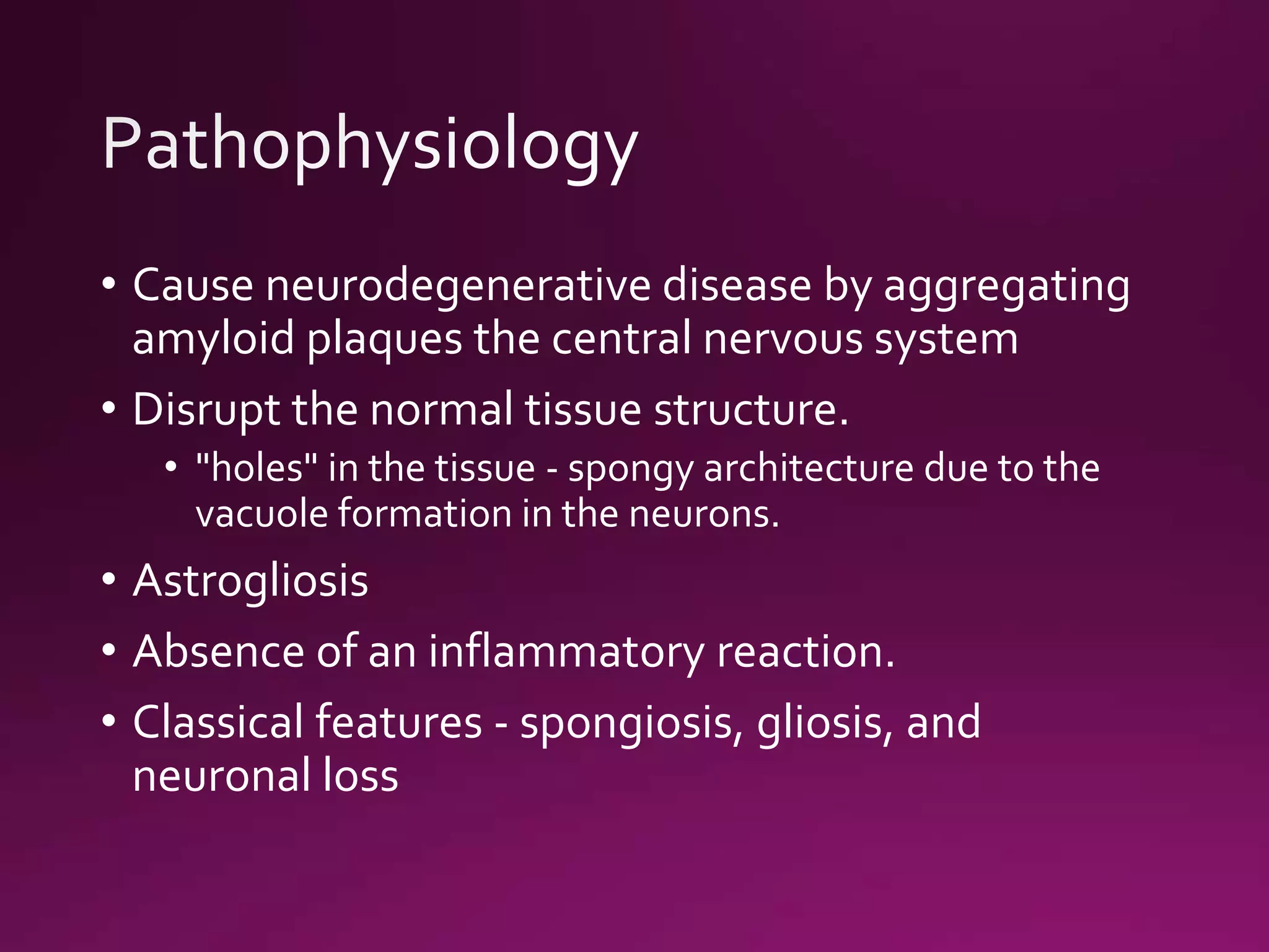 Prion diseases | PPTX