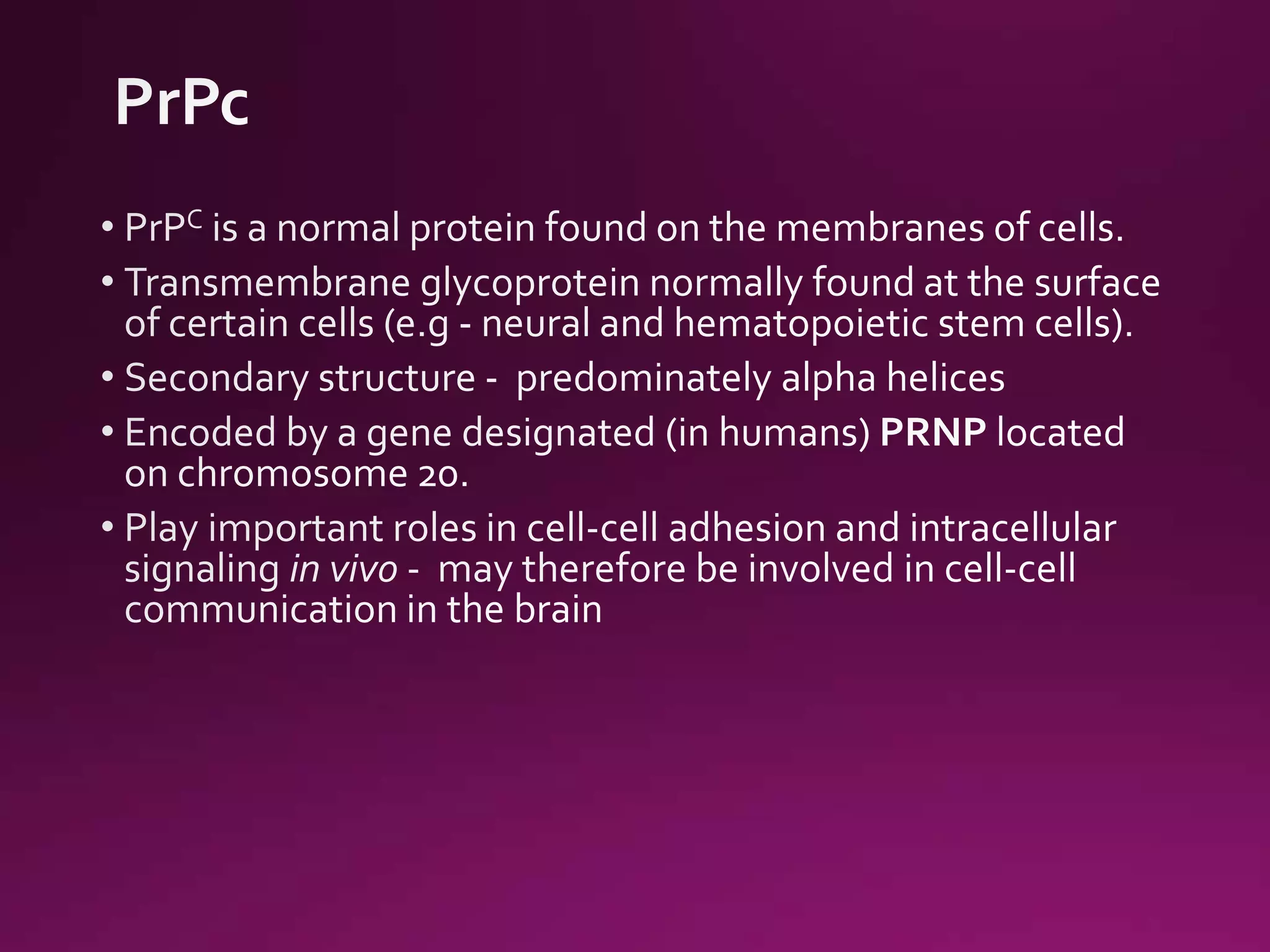 Prion diseases | PPTX