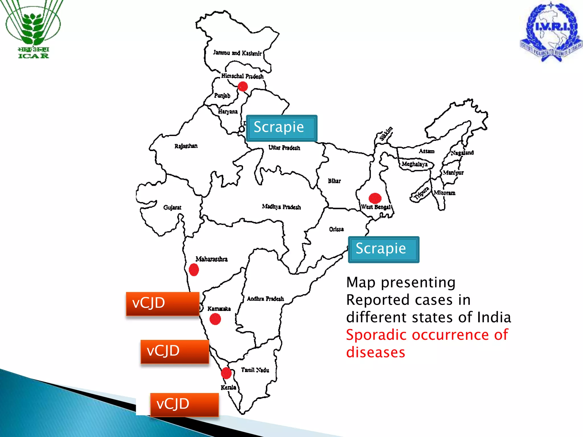 Prion diseases in India | PPTX